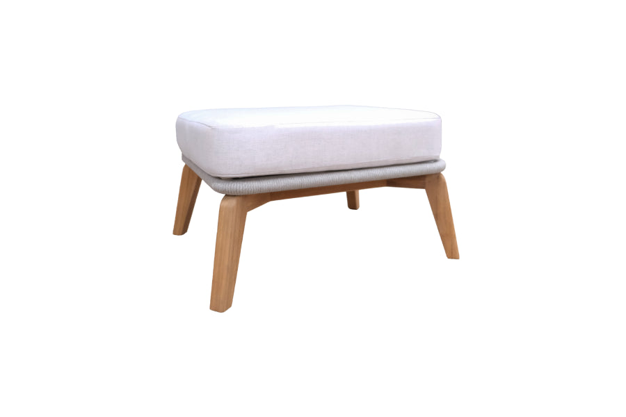 Tropez Footstool - Rope | Bridgman