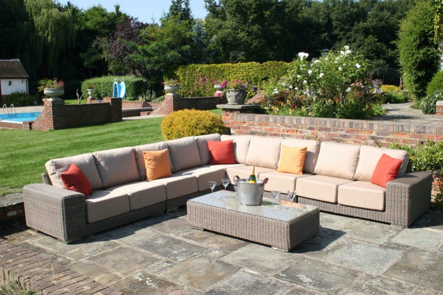 Kensington Modular Garden Sofa Set N - Premium Rattan | Bridgman